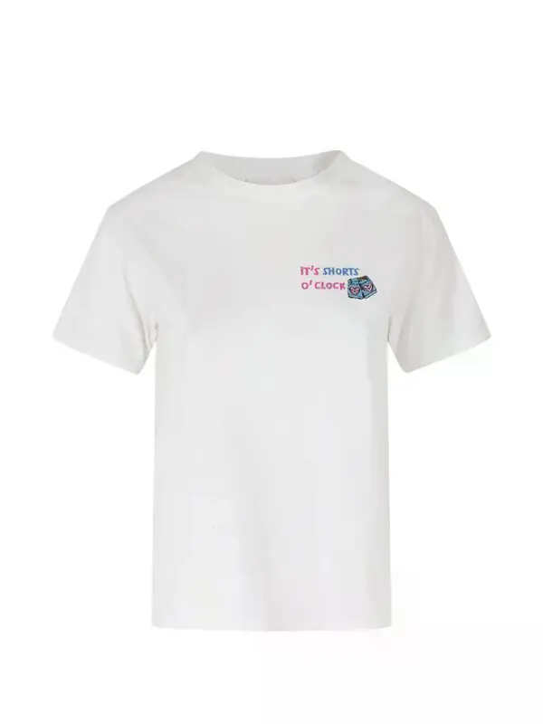 MC2 SAINT BARTH Emilie Embroidered T-shirt