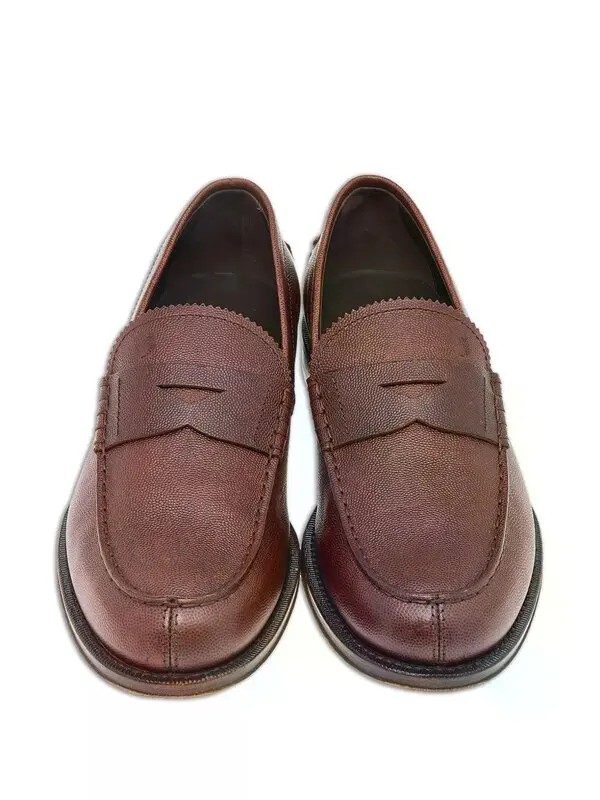 TOD'S Leather Slip-on Loafers