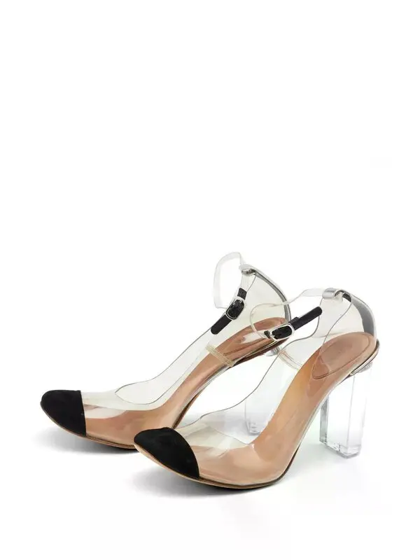 Chloé Suede Panel Block-heel Sandals