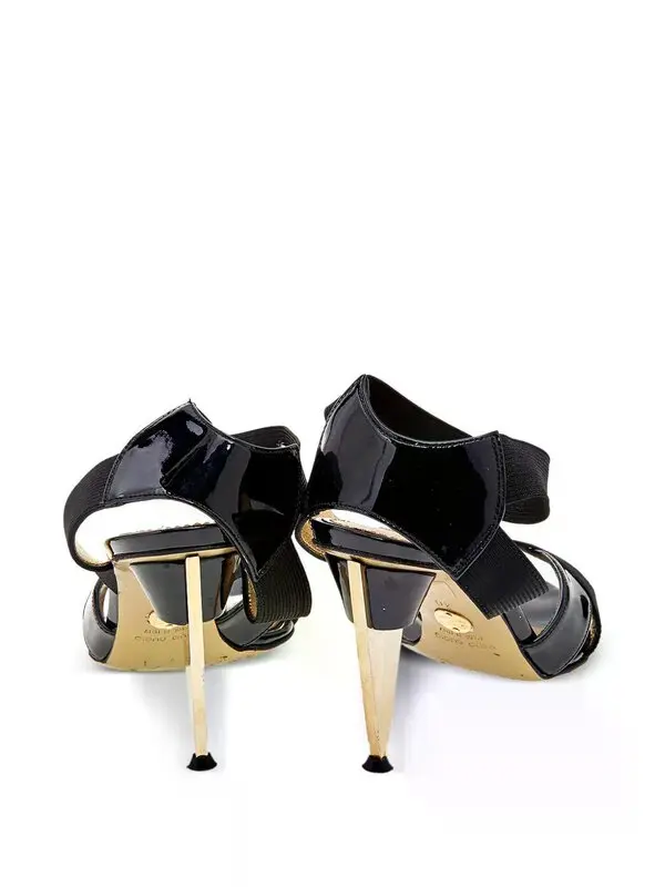 Dolce & Gabbana Patent Leather Heeled Sandals