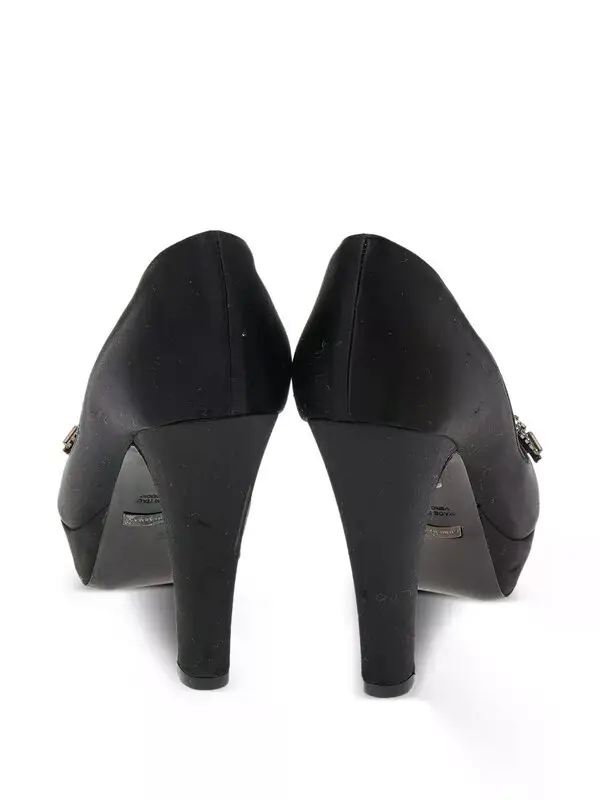 Giorgio Armani Peep-toe Heeled Pumps