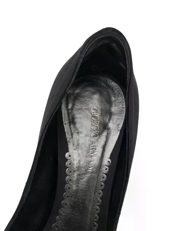 Giorgio Armani Peep-toe Heeled Pumps