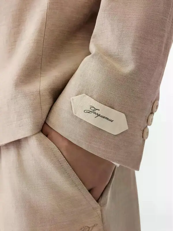 Jacquemus The Melo Logo-patch Blazer
