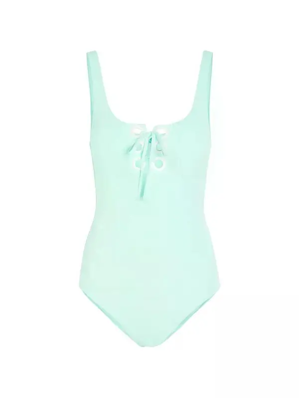Melissa Odabash London Scoop-neck Swimsuit - Green