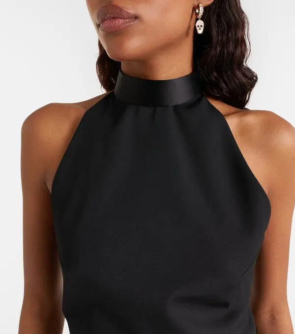 Alexander McQueen Sleeveless Halter Neck Top