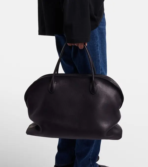 THE ROW Agnes 15 Leather Tote Bag