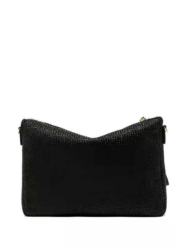 GIANNI CHIARINI Small Nora Woven Clutch Bag - Black