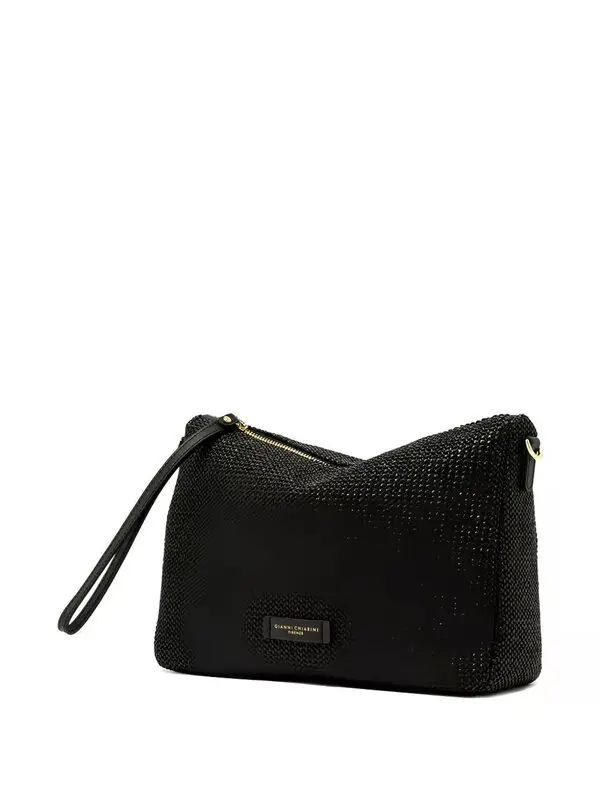 GIANNI CHIARINI Small Nora Woven Clutch Bag