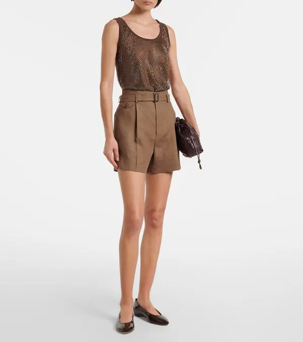 Ralph Lauren Melony Embellished Top - Brown