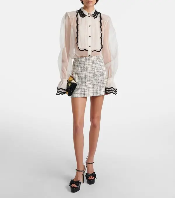 Valentino Garavani Leather Platform Sandals With Bow Detailing - Black