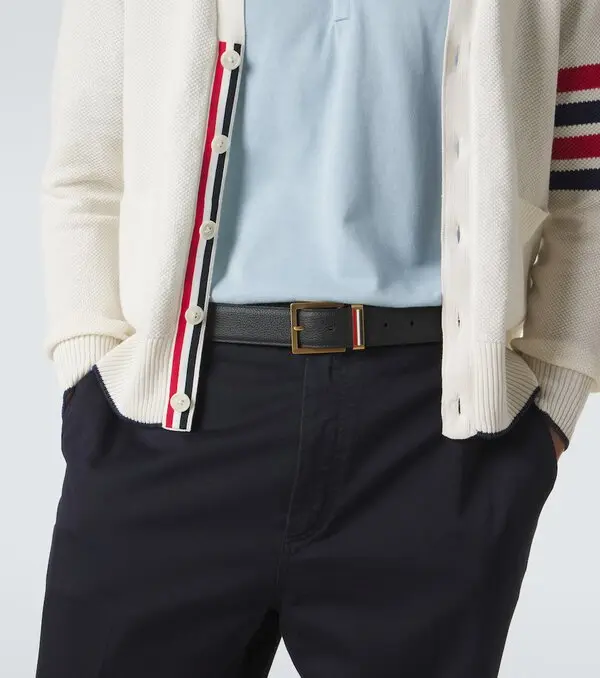 Thom Browne Leather Belt