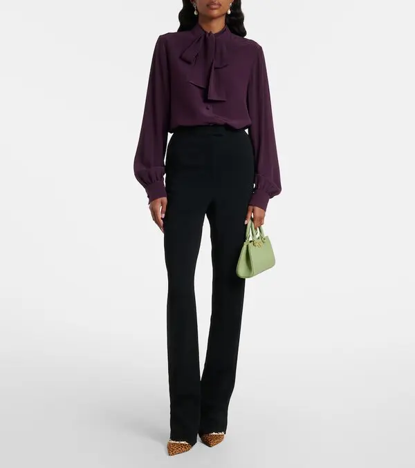 Valentino Garavani Vlogo Mini Leather Top-handle Bag