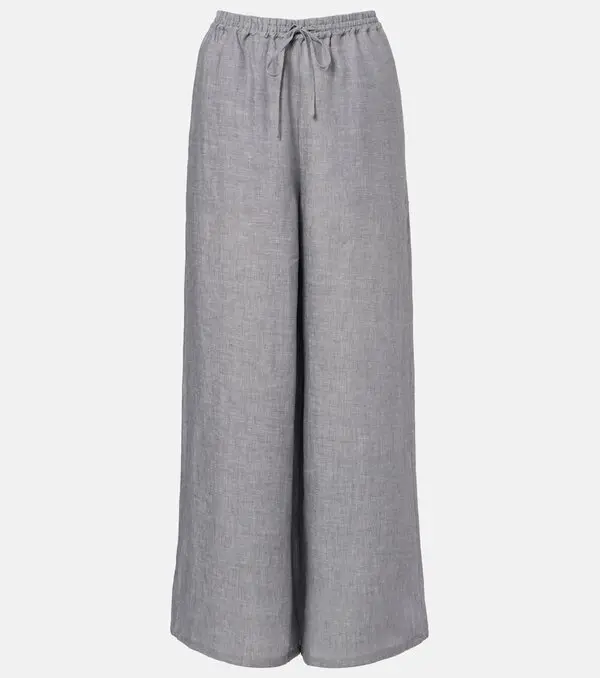 ERES Linen Wide-leg Pants