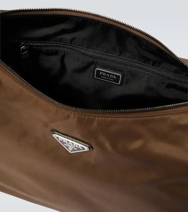 Prada Re-nylon Shoulder Bag - Brown