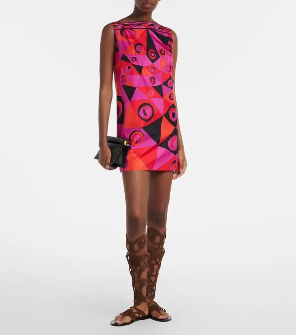 Emilio Pucci Suede Gladiator Sandals