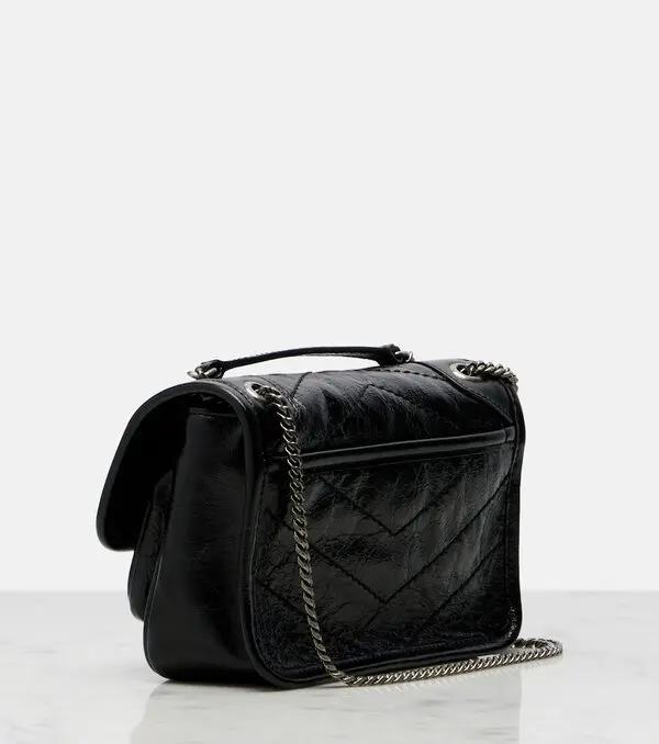 Saint Laurent Niki Mini Shoulder Bag - Black