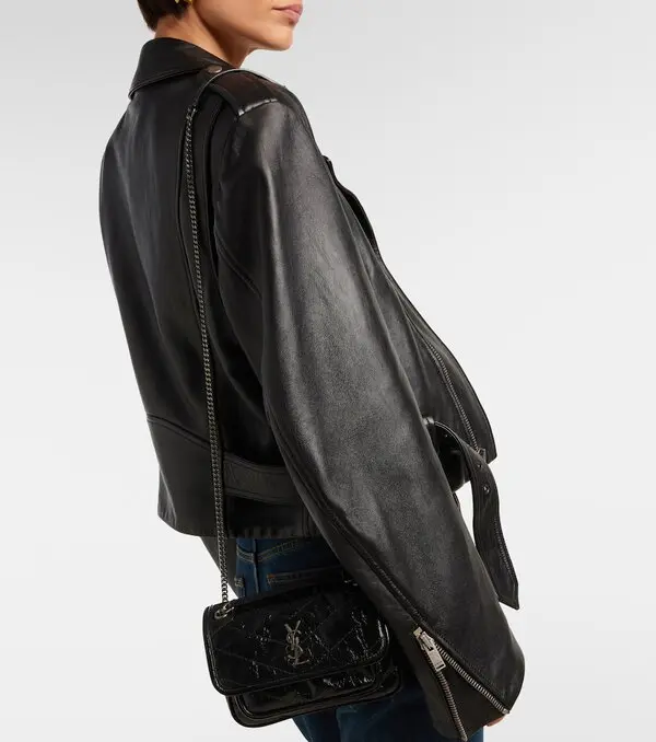 Saint Laurent Niki Mini Shoulder Bag - Black
