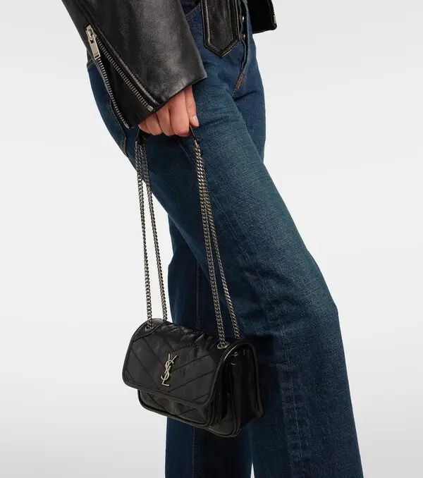 Saint Laurent Niki Mini Shoulder Bag - Black