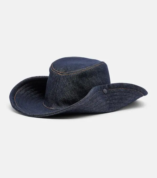 Miu Miu Denim Cowboy Hat
