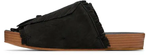Visvim Christo Shaman Folk Fringed Mules