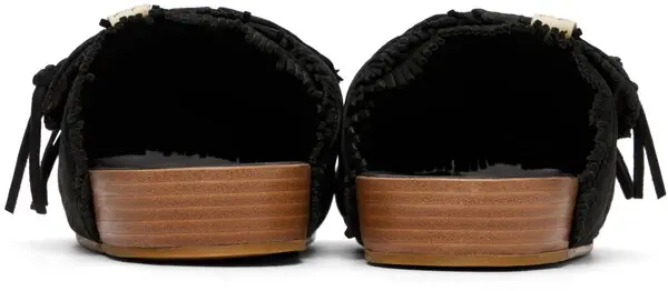 Visvim Christo Shaman Folk Fringed Mules