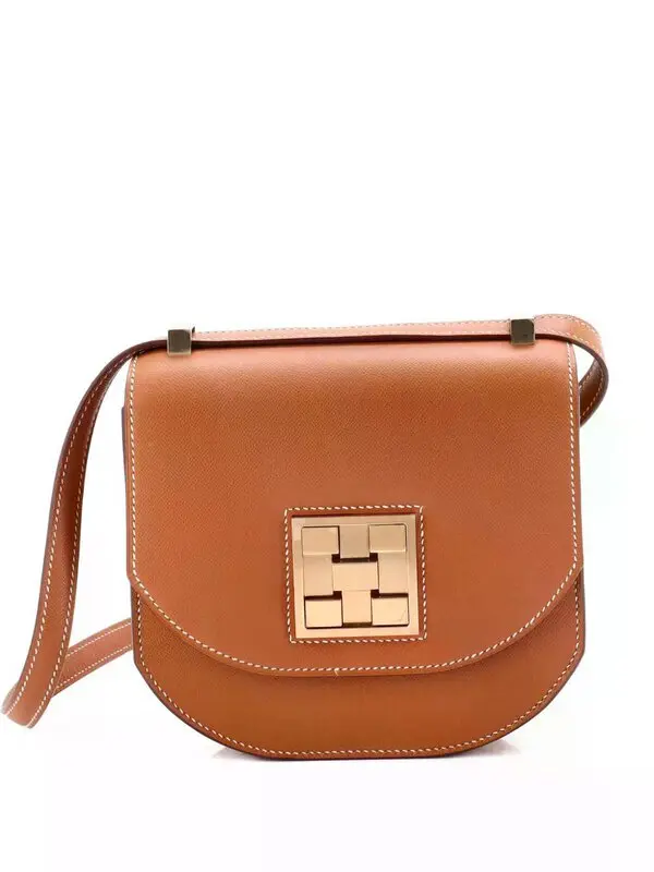 Hermès Mosaique Au 24 Bag Madame 17 Shoulder Bag - Brown