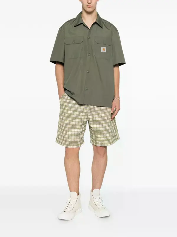 Carhartt Work In Progress Craft Logo-patch Short-sleeve Shirt