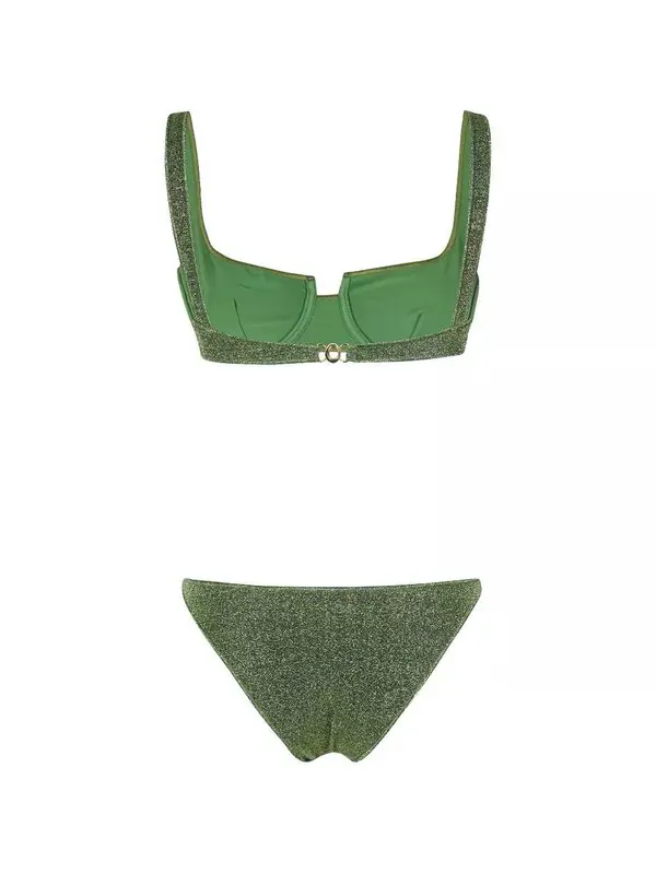 Oseree Glitter Effect Bikini