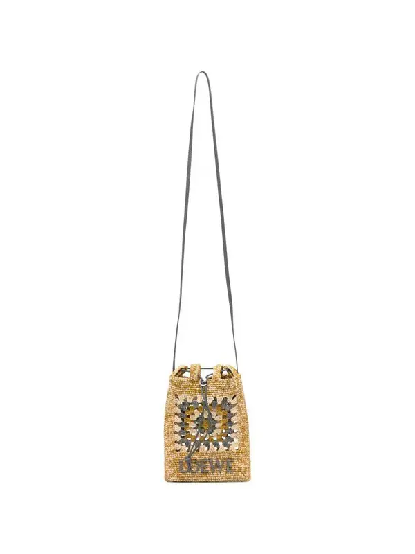 Loewe Embroidered-logo Cross Body Bag