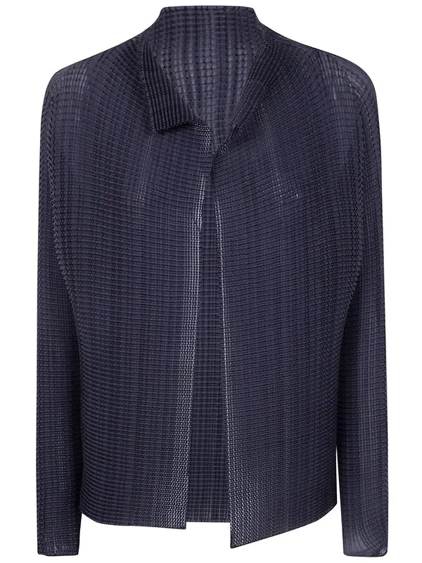 Issey Miyake Polyester Pleated Shirt