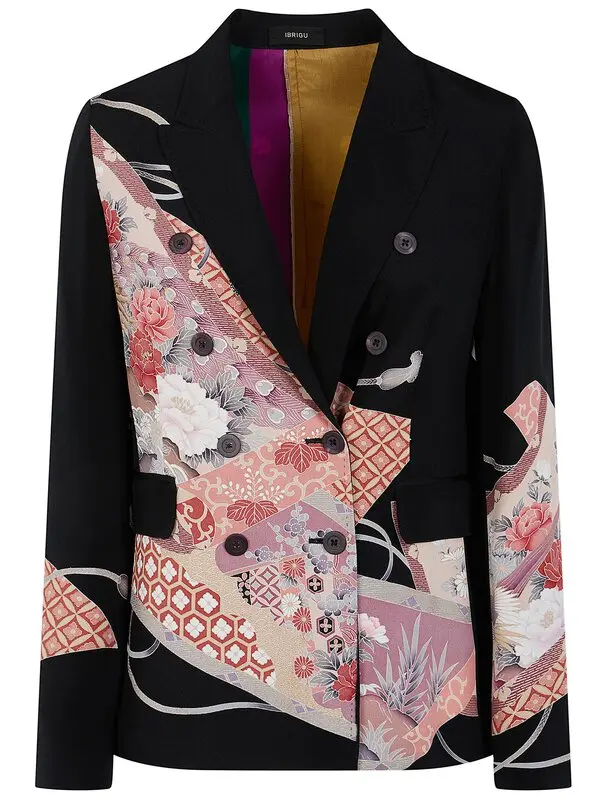 IBRIGU Kimono Jacket - Multi