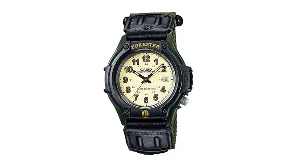 Casio Forester Field Watch With Nylon Band - Leather