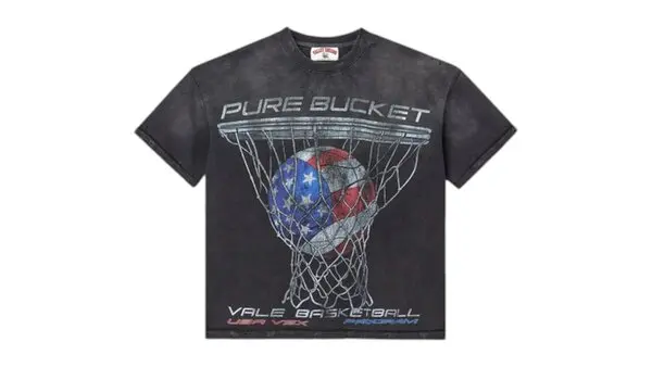 VALE FOREVER Pure Bucket Tee Shirt - Black