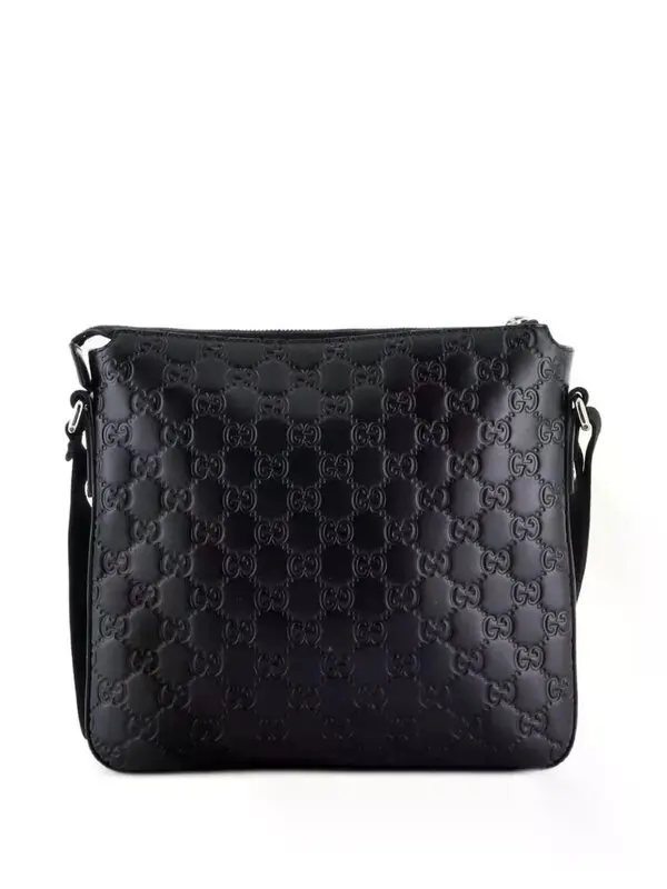 Gucci Signature Zip Messenger Bag