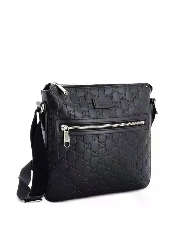 Gucci Signature Zip Messenger Bag