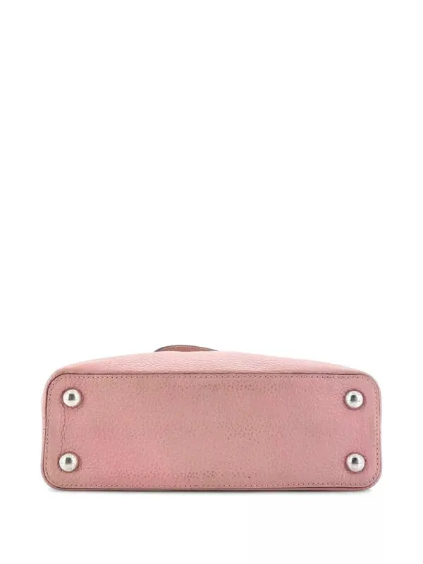 LOUIS VUITTON Capucines Bb Satchel Bag