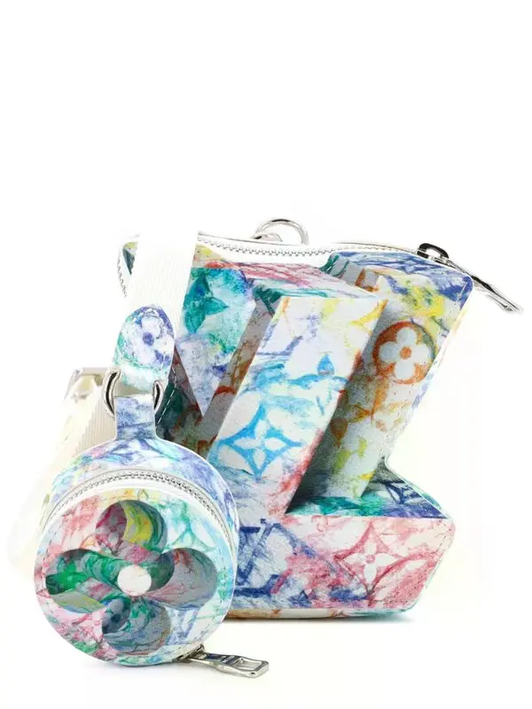 LOUIS VUITTON Limited Edition Monogram Pastel Multicolor Crossbody Bag - Multicolour