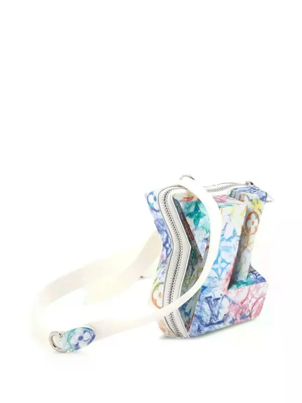 LOUIS VUITTON Limited Edition Monogram Pastel Multicolor Crossbody Bag