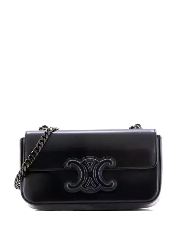 Celine Triomphe Chain Leather Small Shoulder Bag