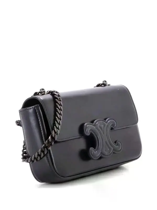 Celine Triomphe Chain Leather Small Shoulder Bag