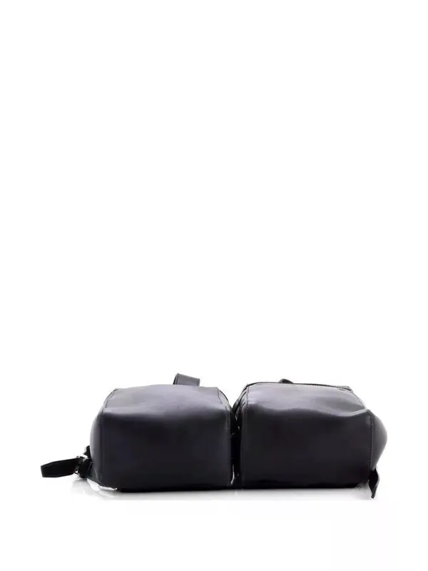 Prada Twin Pocket Leather Backpack