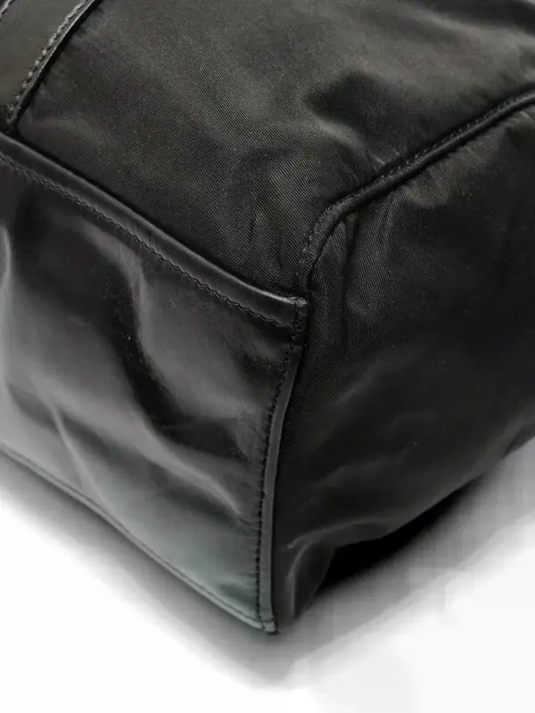 Prada Buckle Detail Tote Bag