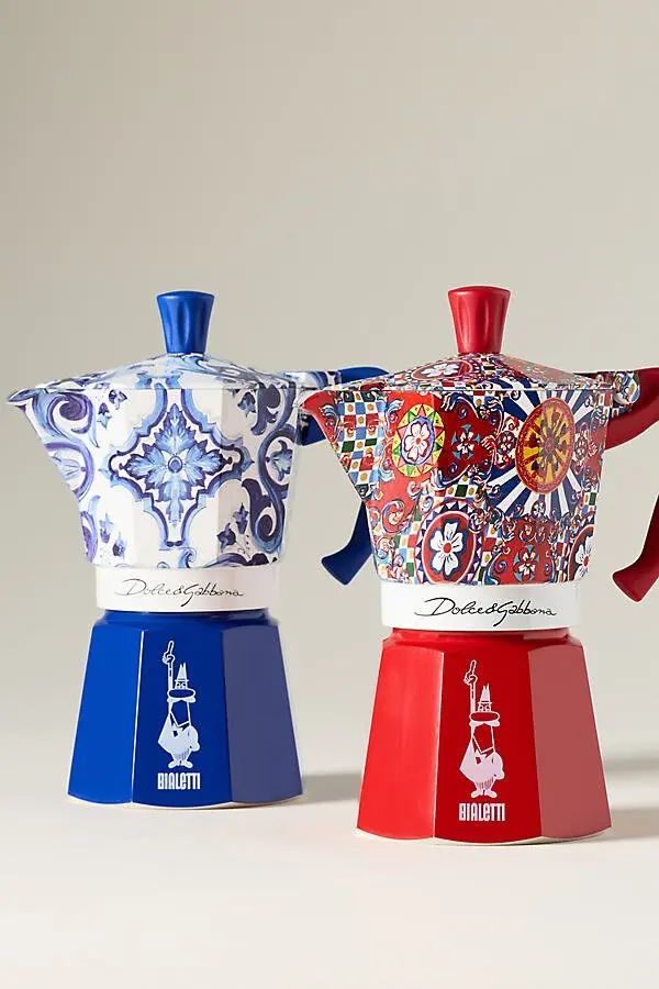 BIALETTI X Dolce & Gabbana Exclusive Espresso Maker - Red