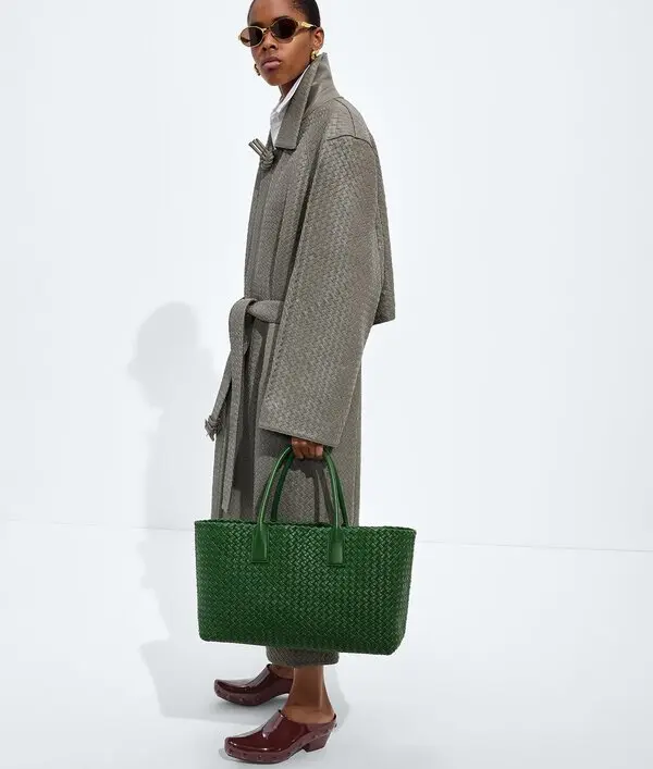 Bottega Veneta Cabat - Basil