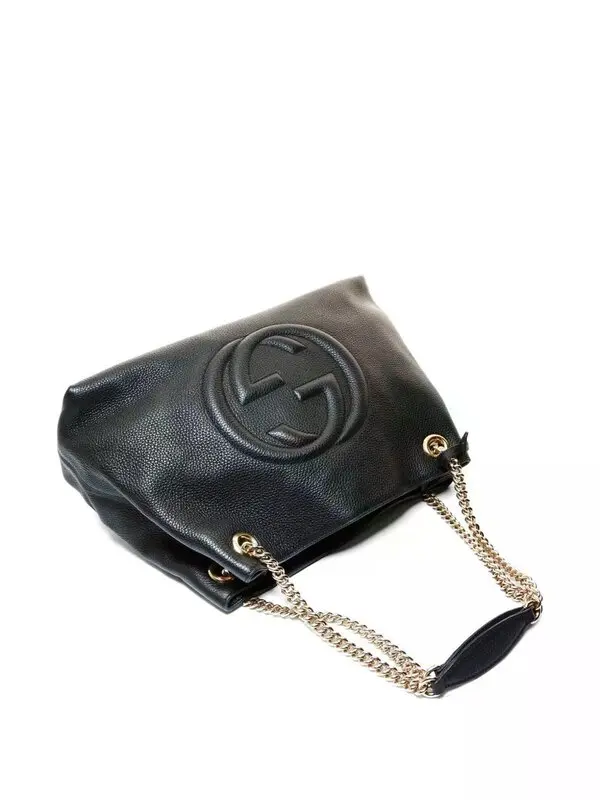 Gucci Soho Chain Shoulder Bag - Black