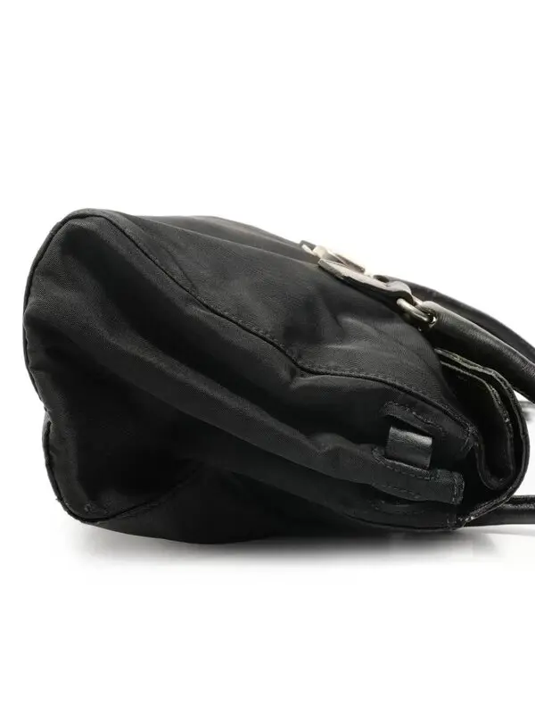 Prada Logo Plaque Shoulder Bag