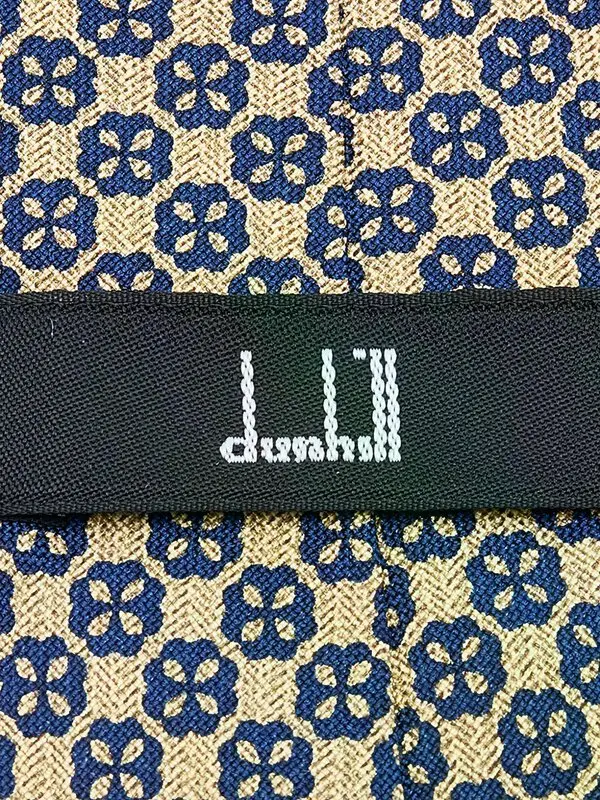 Dunhill Silk Floral Print Tie