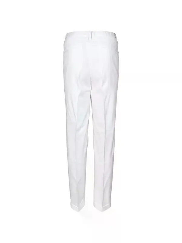 DEVORE INCIPIT Pleated Turn-up Trousers - Neutrals
