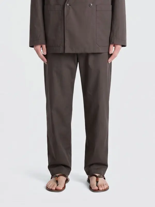 LEMAIRE Wide-leg Cotton Trousers