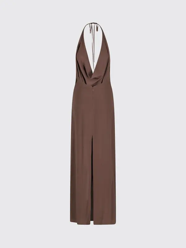 Federica Tosi Halterneck Maxi Dress